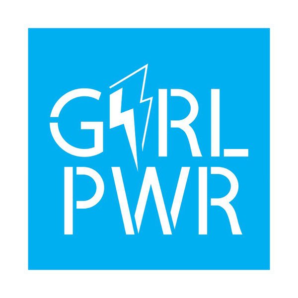 Stencil Girl Power - 14x14 - Ref C387