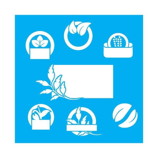 Stencil Emblemas - 30x30 - Ref 9736