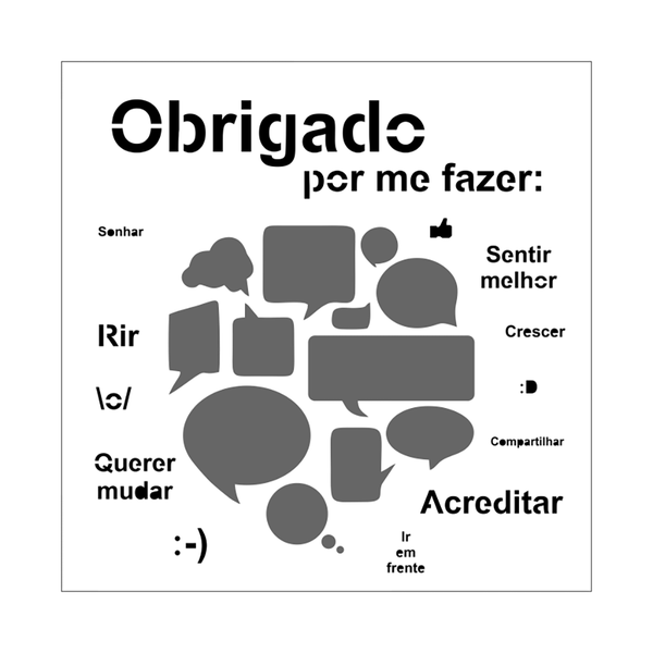 Stencil Placas - 30x30 - Ref 9953