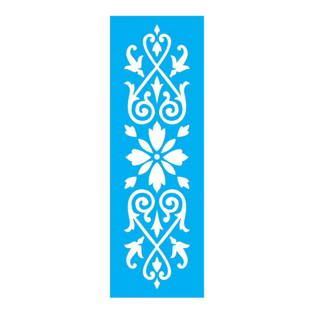Stencil Arabesco Floral - 10x30 - Ref 189