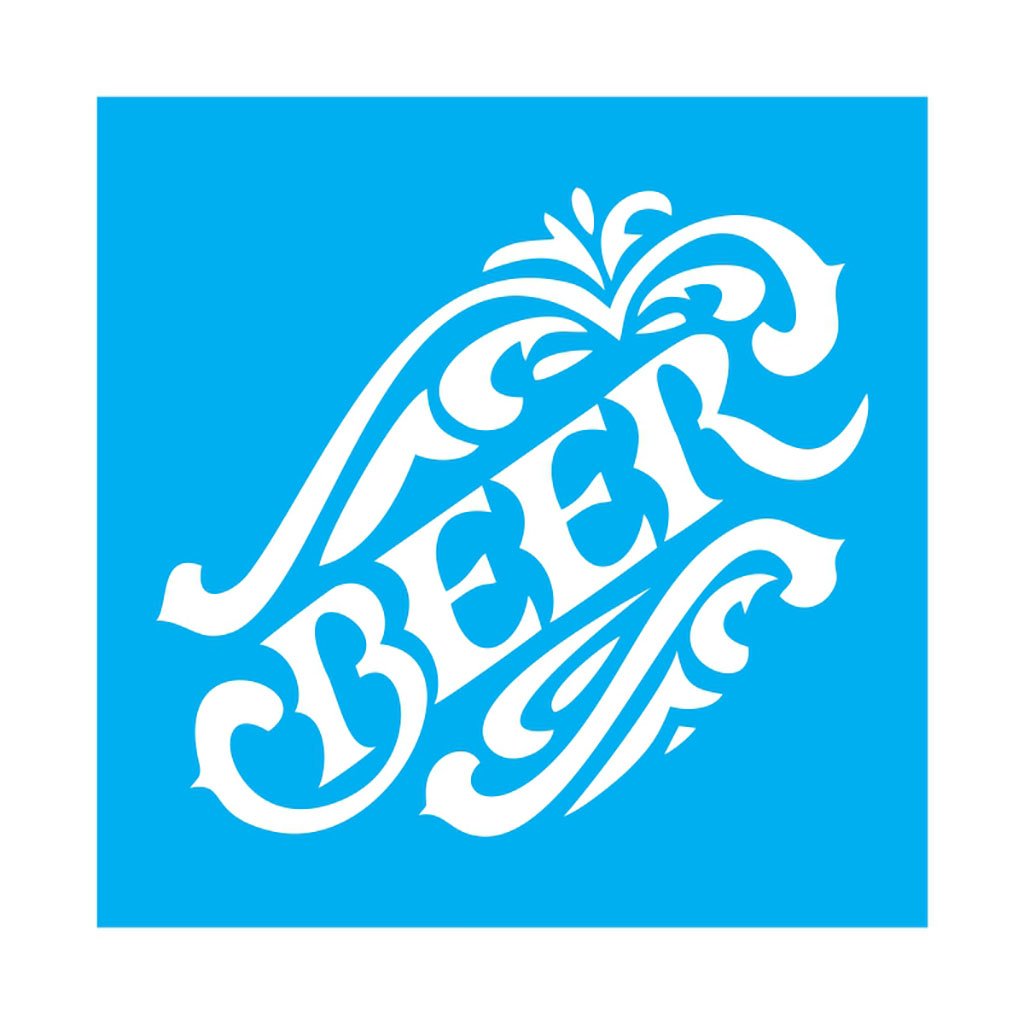 Stencil Beer - 14x14 - Ref 5542