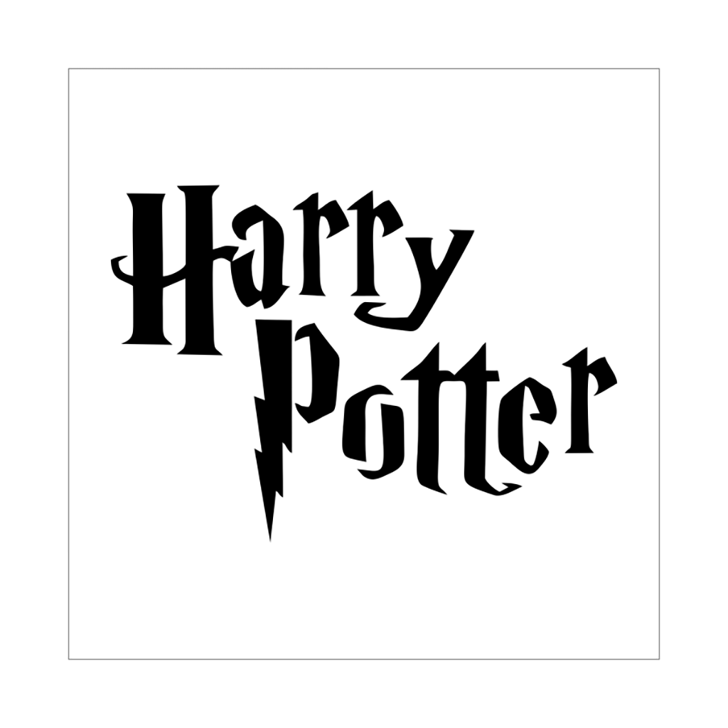 Stencil Harry Potter - 14x14 - Ref 5889