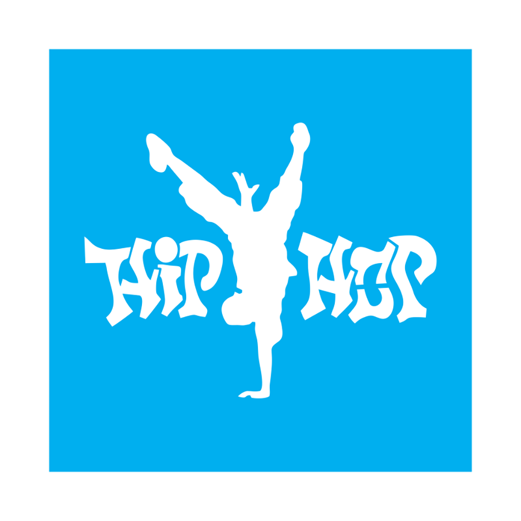 Stencil Hip Hop - 30x30 - Ref D148