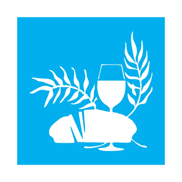 Stencil Pão Vinho - 30x30 - Ref D149