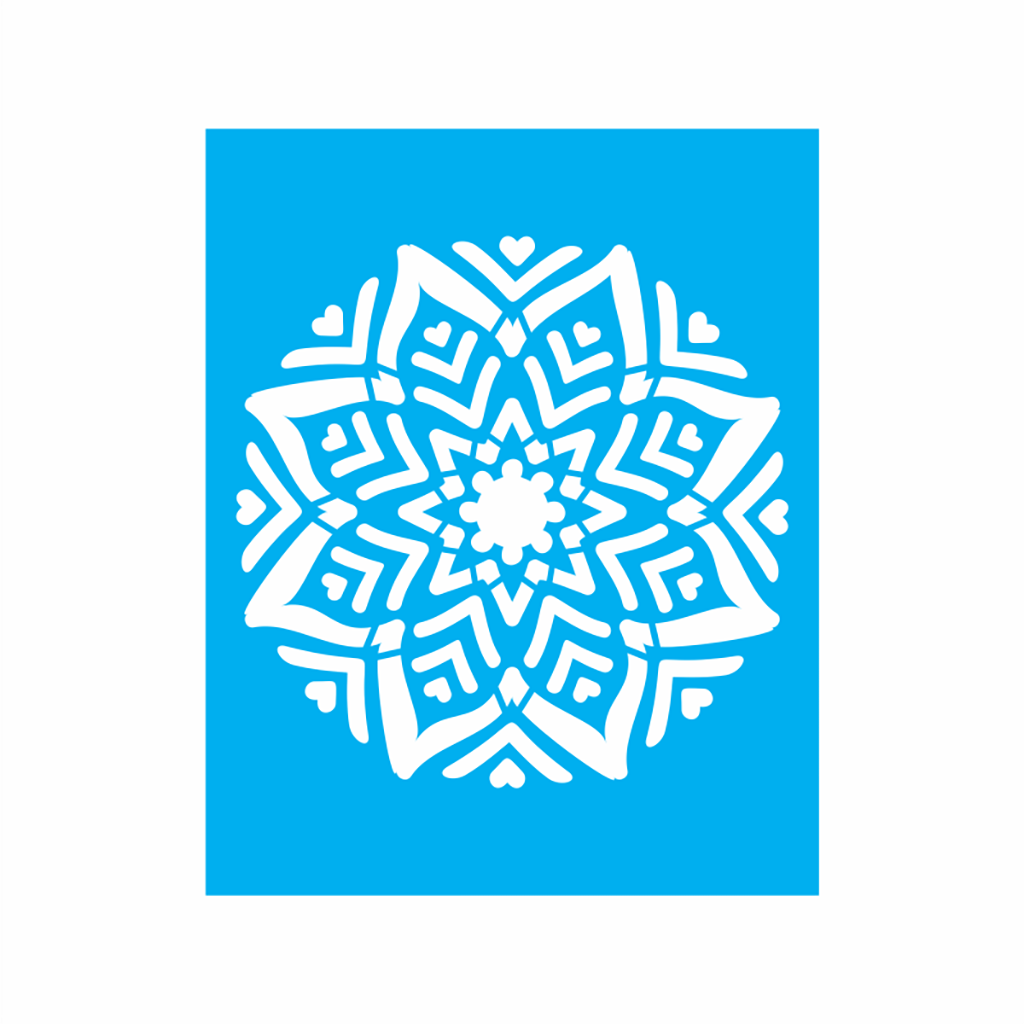 Kit Stencil 10 unid - Mandalas - Ref 43