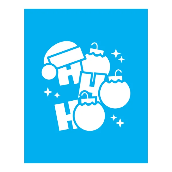 Stencil Ho Ho Ho - 20x25 - Ref B629