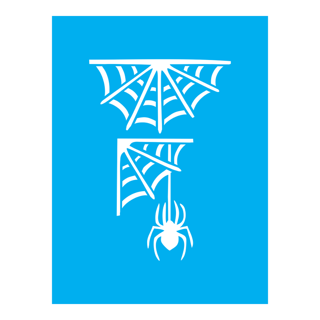 Stencil Aranha - 15x20 - Ref A2008