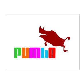 Stencil Pumba - 15x20 - Ref A2157