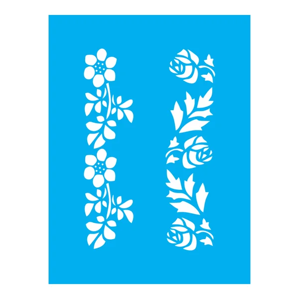 Kit Stencil 10 unid - Floral - Ref 26