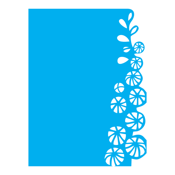 Stencil Floral - 15x20 - Ref A2681