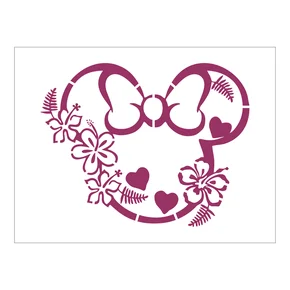 Stencil Minnie - 15x20 - Ref A3156