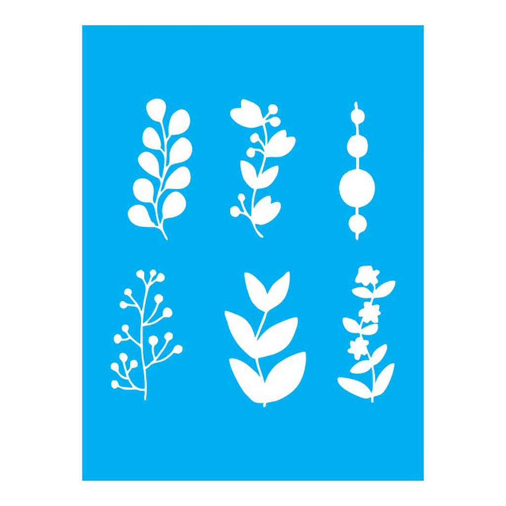 Stencil Folha - 15x20 - Ref A3580