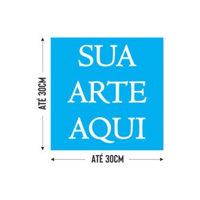 Stencil Personalizado até 30cm
