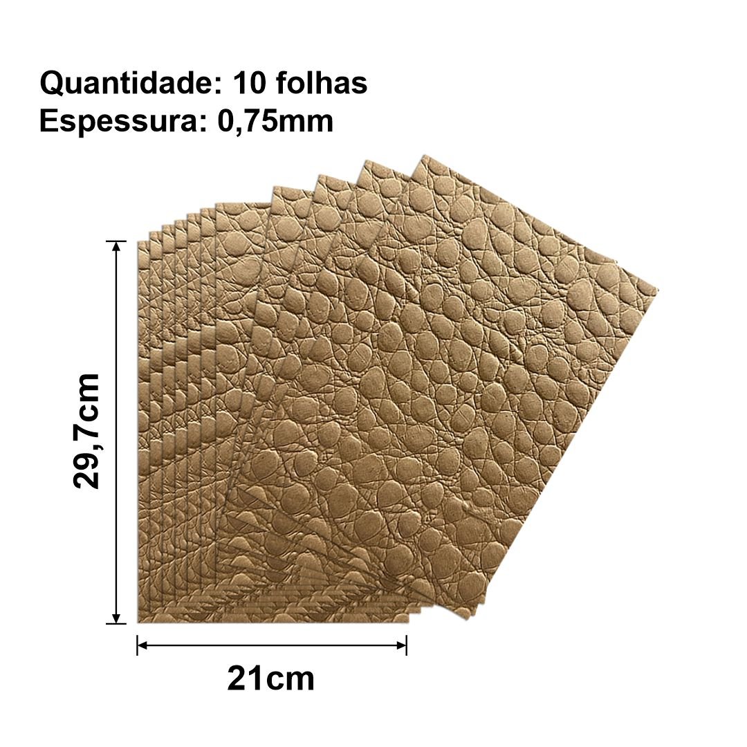 Papel Couro com textura Ref PC303
